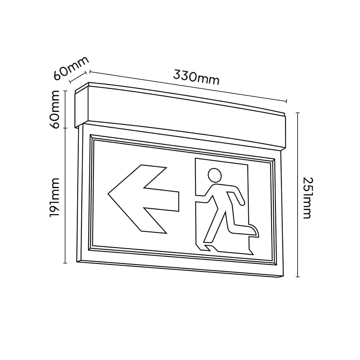Escape Exit - Products - Keylight