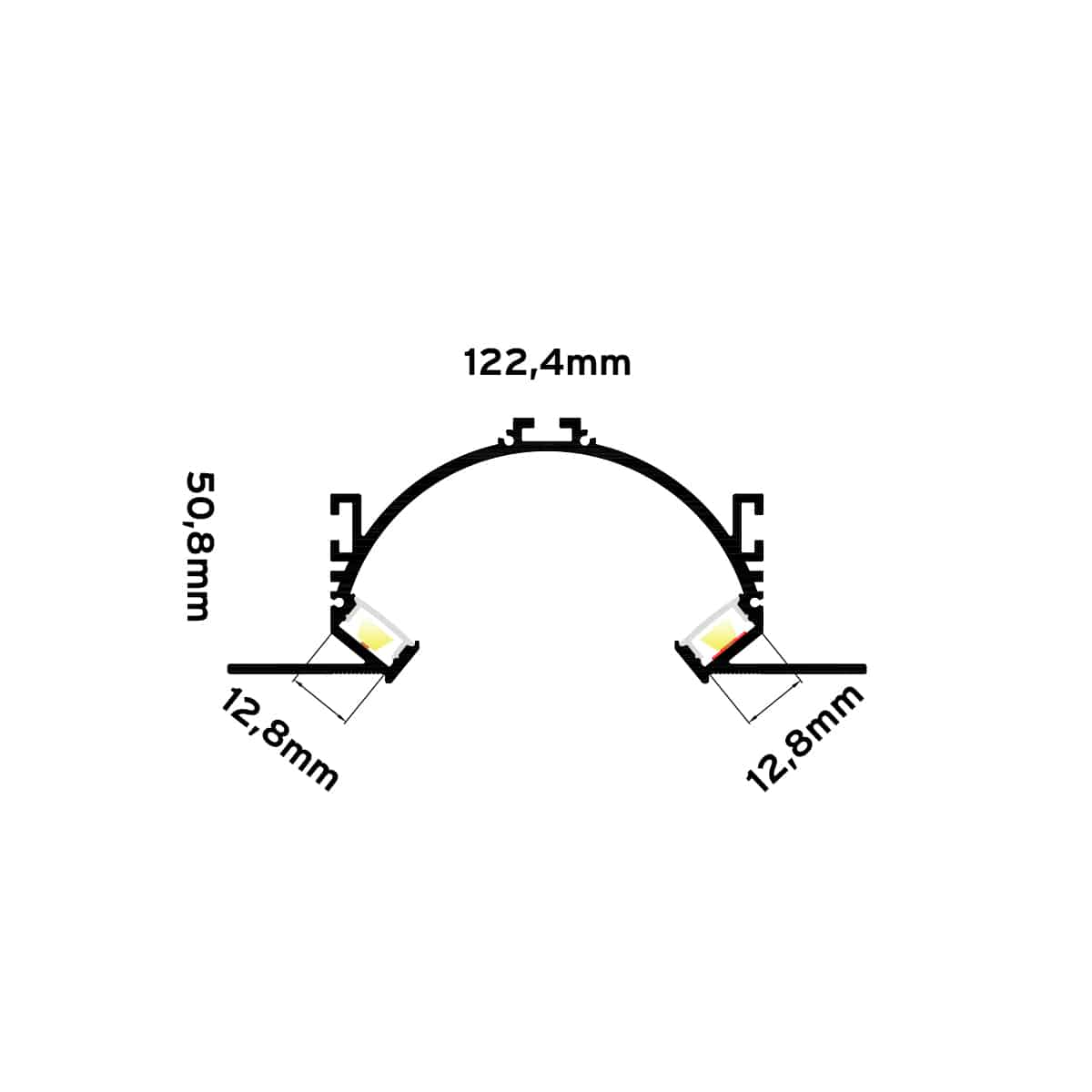 Led Line 12 Indirect - Products - Keylight