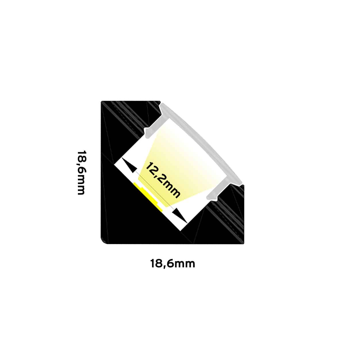 Led Line Corner 18 - Products - Keylight